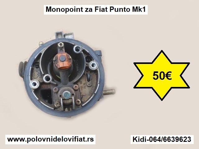 Monopoint za Fiat Punto Mk1