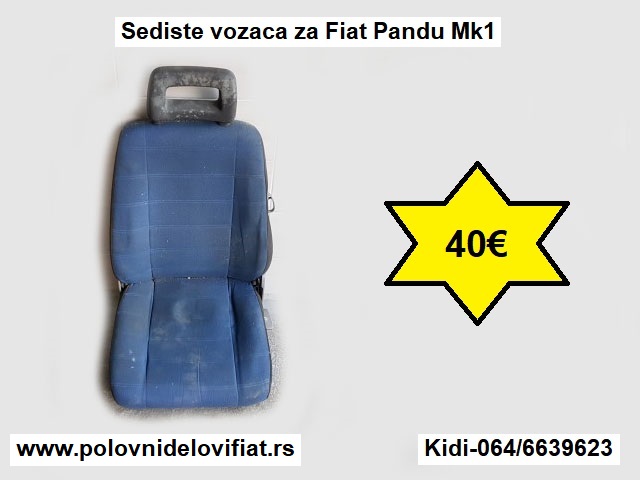 Sediste vozaca za Fiat Pandu Mk1