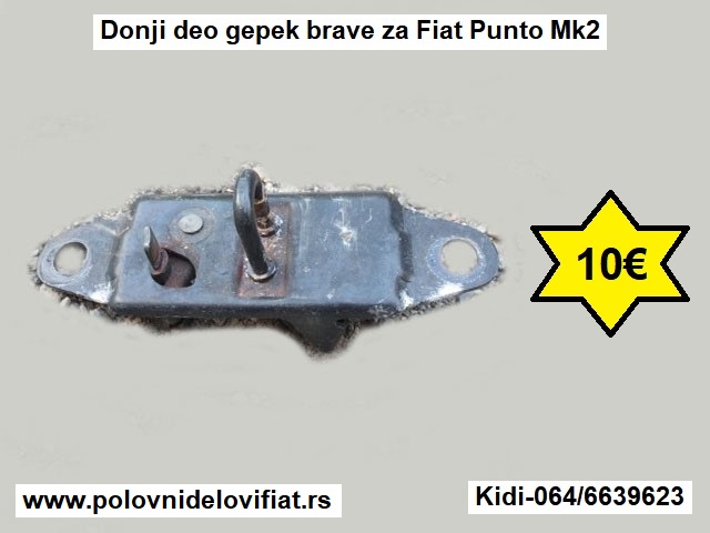 Donji deo gepek brave za Fiat Punto Mk2