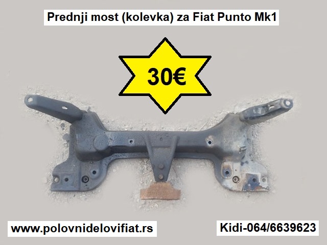 Prednji most (kolevka) za Fiat Punto Mk1