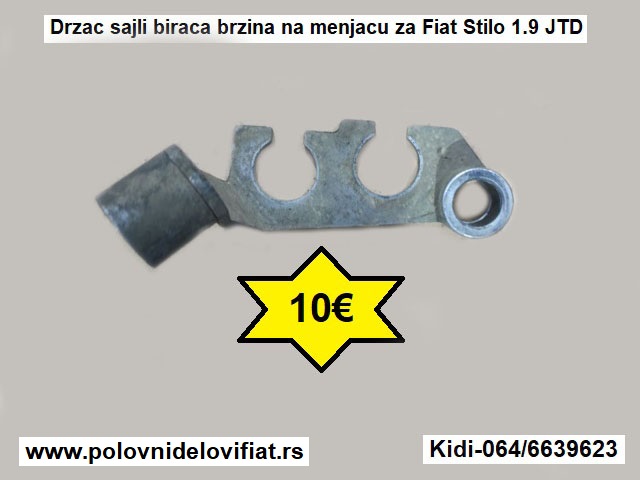 Drzac sajli biraca brzina na menjacu za Fiat Stilo 1.9 JTD