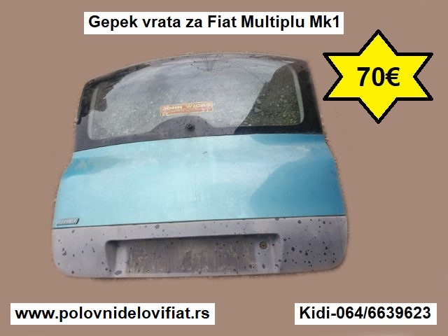 Gepek vrata za Fiat Multiplu Mk1