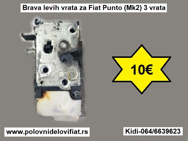 Brava levih vrata za Fiat Punto (Mk2) 3 vrata