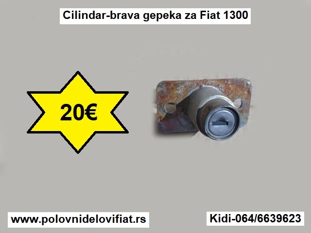 Cilindar-brava gepeka za Fiat 1300