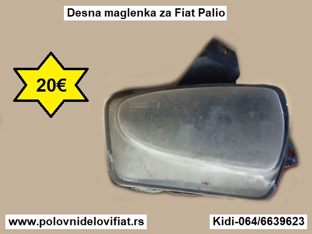 Desna maglenka za Fiat Palio