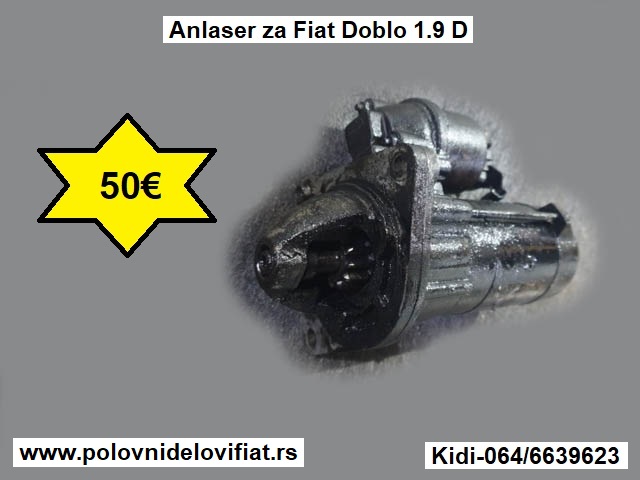 Anlaser za Fiat Doblo 1.9 D