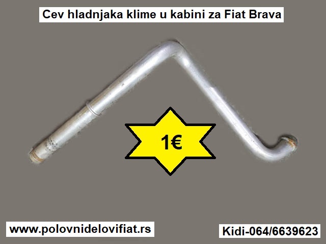 Cev hladnjaka klime u kabini za Fiat Brava