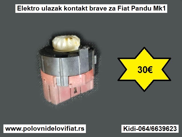 Elektro ulazak kontakt brave za Fiat Pandu Mk1