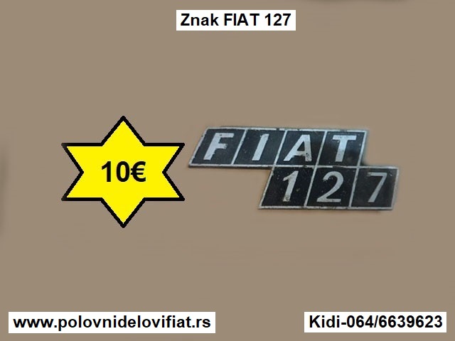 Znak FIAT 127