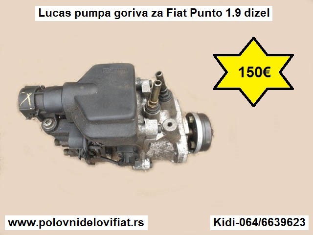 Lucas pumpa goriva za Fiat Punto 1.9 dizel (150€)