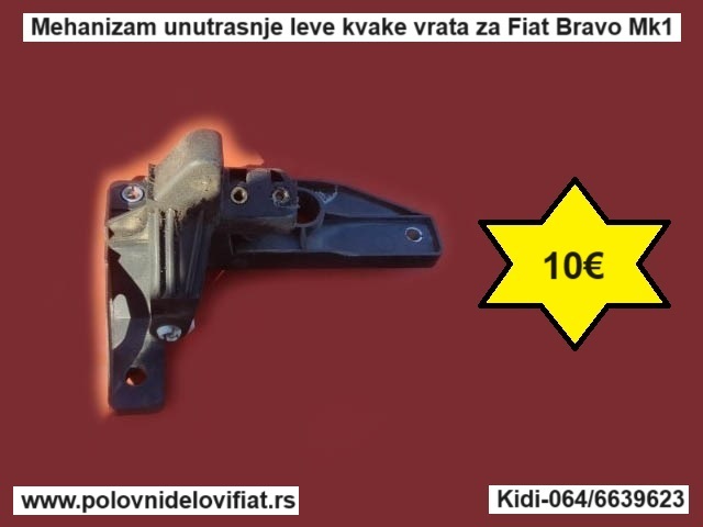 Mehanizam unutrasnje leve kvake vrata za Fiat Bravo Mk1