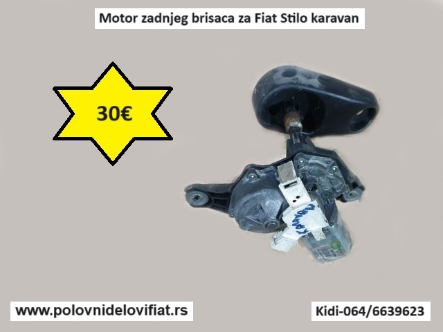 Motor zadnjeg brisaca za Fiat Stilo karavan