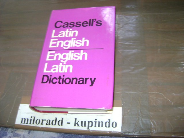 Latin english     English latin dictionary