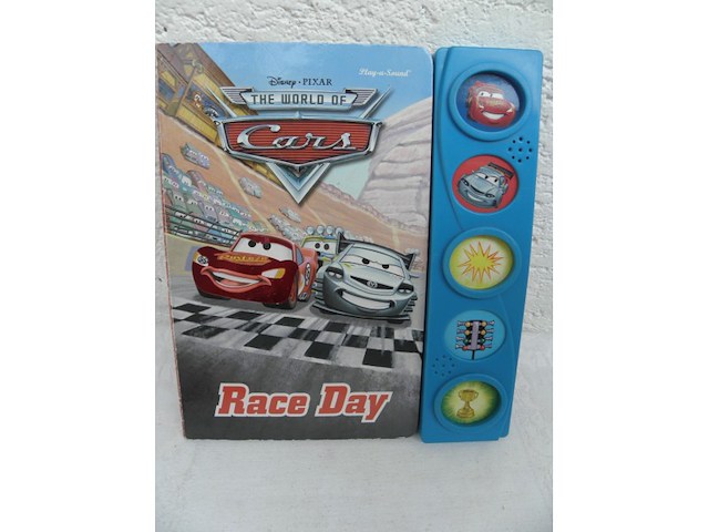 Knjiga: Dizni Pixar Cars, 2009.12 str.na kartonu,eng.