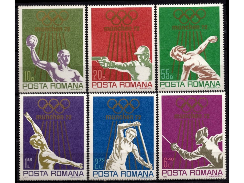 Rumunija 1972. Olimpijada