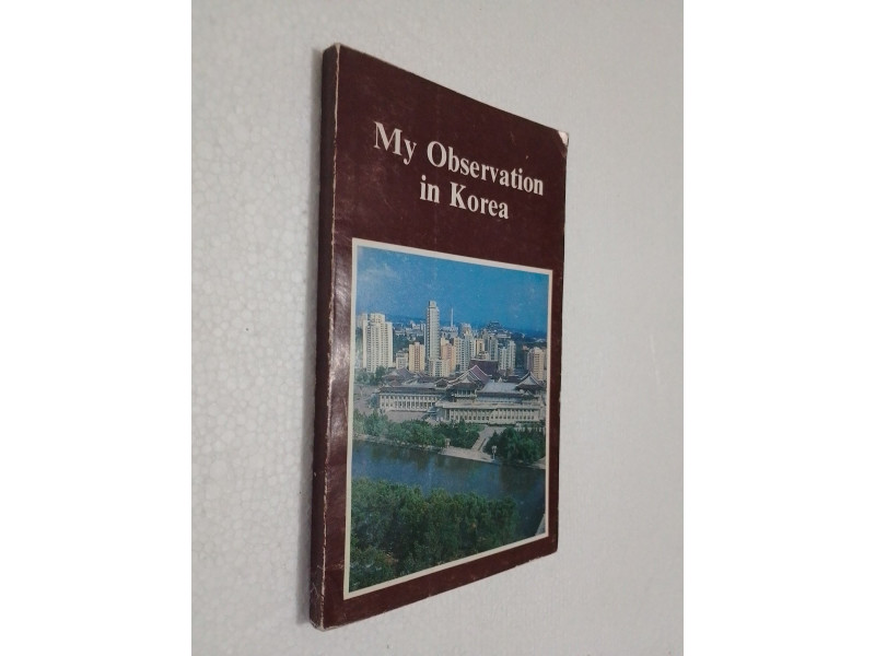 MY OBSERVATION IN KOREA BY ICHIKAWA MAKOTO