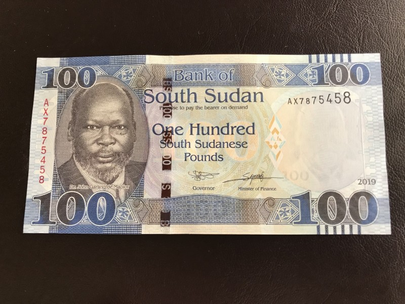 JUŽNI SUDAN 100 FUNTI. UNC.