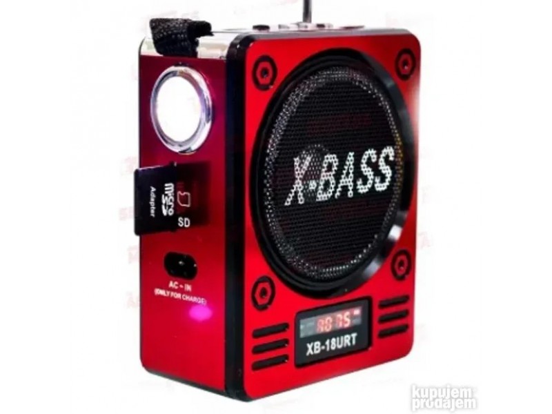 Bezicni Bluetooth Zvucnik WAXIBA X - BASS NOVO