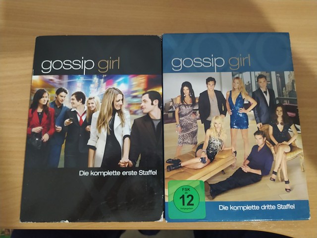 Gossip girl dvd origina serija prva i treca sezona