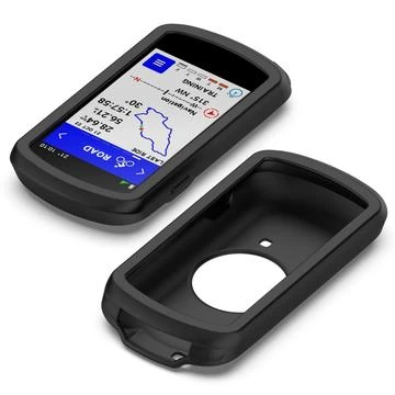 GARMIN EDGE 1040 SCRATCH RESISTANT SOFT SILICONE CASE BIKE GPS COMPUTER PROTECTIVE COVER - BLACK