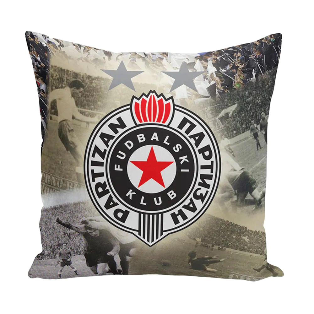 STEFAN 880-retro Ukrasni jastuk Partizan Retro 40 x 40 cm