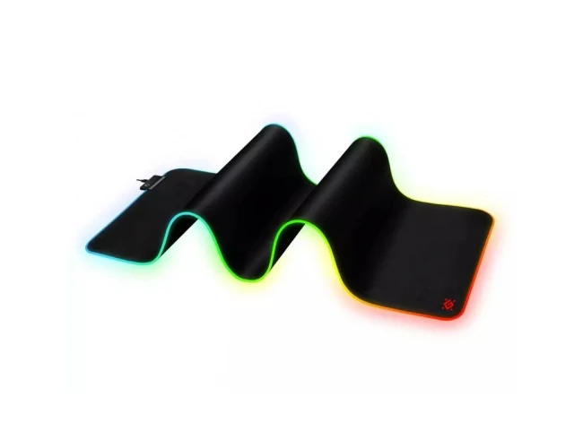 Defender Ultra Light RGB gejmerska podloga za miš crna
