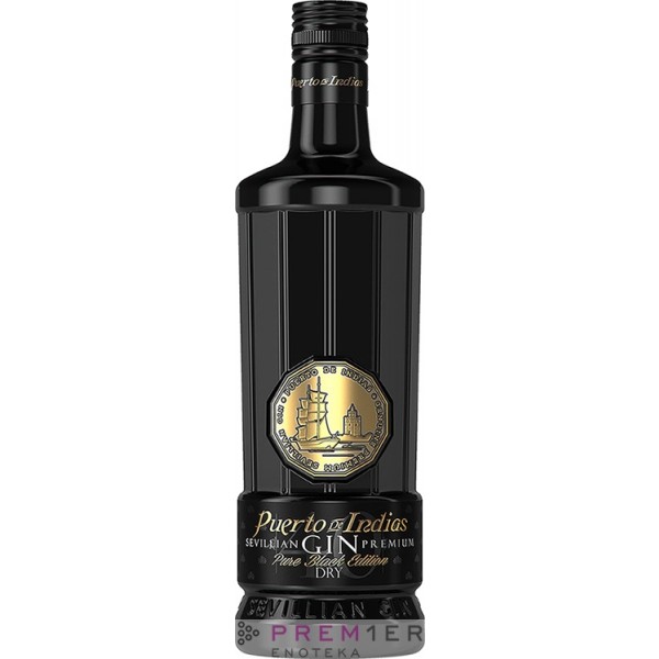Puerto De Indias Black Edition Gin 0.70l