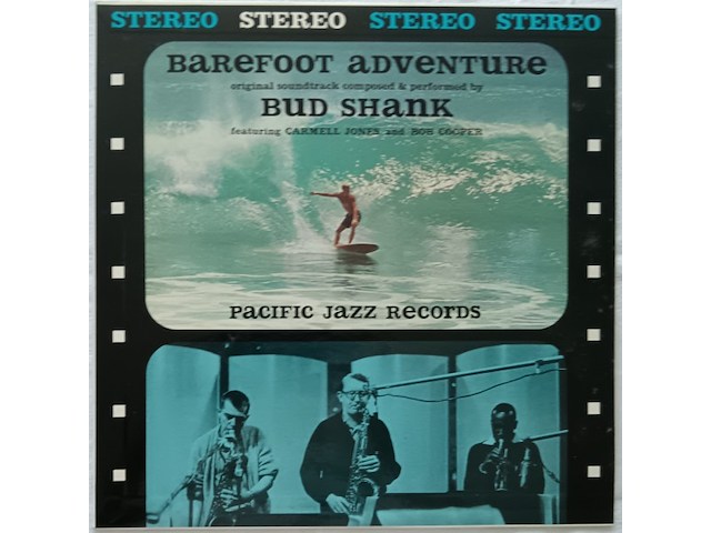 BUD  SHANK -  Barefoot Adventure ( Japan Press )