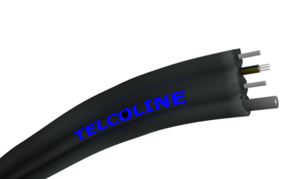 Opticki kabl 4-vlakna Telcoline 4J FTTX Flat Drop, G657A1,LSOH, indoor/outdoor, sa sajlom 1000m, 110
