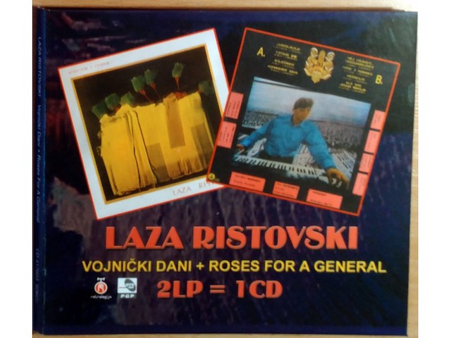 CD LAZA RISTOVSKI - Vojnički dani + Roses (2008) NOV