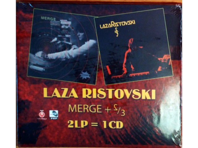 CD LAZA RISTOVSKI - Merge + 2/3 (2008) U CELOFANU