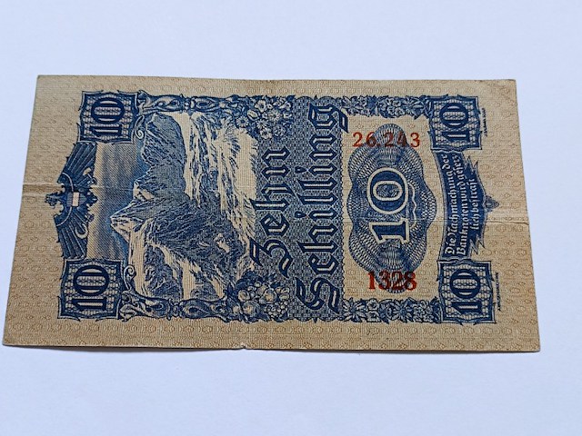 Austrija 10 šilinga 1945