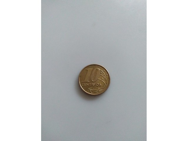 10 centi Brazil,2012.