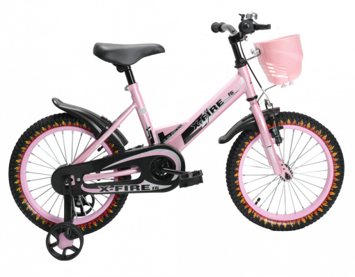 Bicikl dečiji x-fire 16" roza