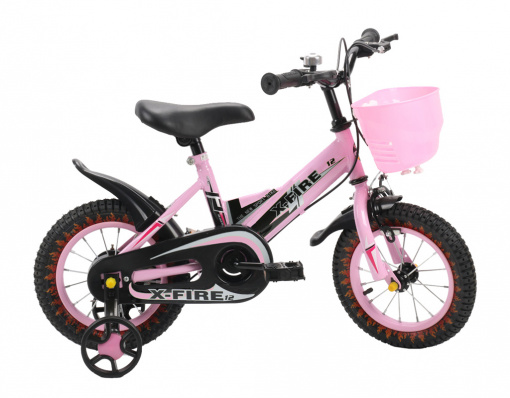 Bicikl dečiji 12" roza x-fire