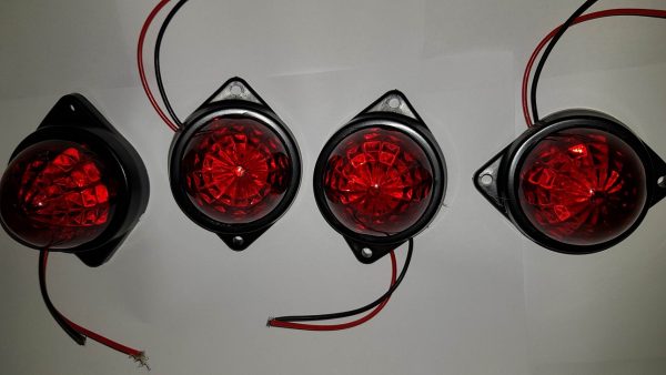 Gabaritna svetla LED crveno