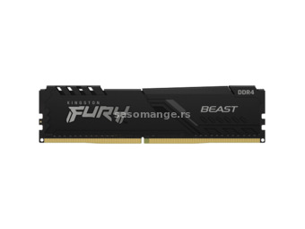 KINGSTON Fury Beast 4GB DDR4 2666MHz KF426C16BB/4