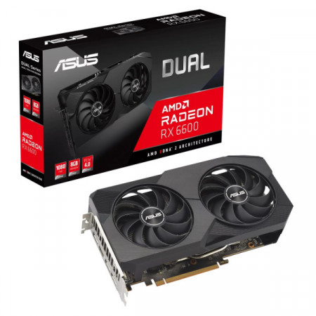 SVGA ASUS AMD Radeon RX 6600 8GB DUAL-RX6600-8G-V2