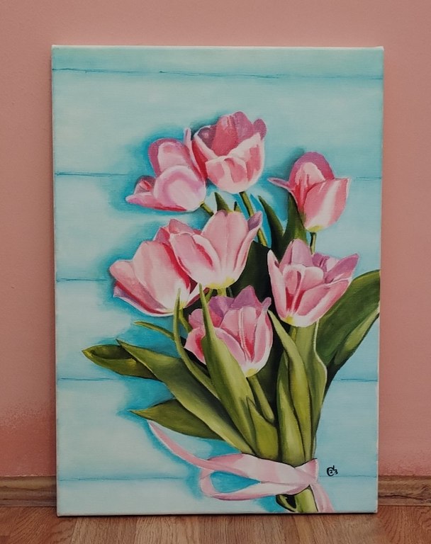 Roze tulipani