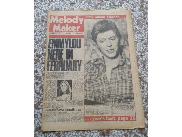 MELODY MAKER 17.12.1977.