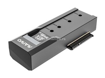 Adapter USB Tip-C 10Gbps na NVMe M2 i SATA disk za 2.5" i 3.5" HDD K10635P2