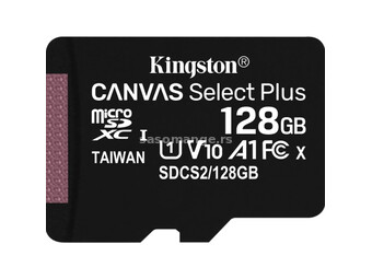 KINGSTON 128GB Micro class 10 100mb/s