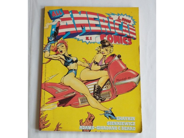 stripovi ALL AMERICAN COMICS 1989.