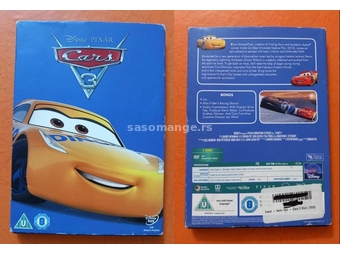 Cars 3 Disney pixar DVD strani film