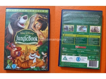 The jungle book, Knjiga o džungli dvd strani film English 2DVD
