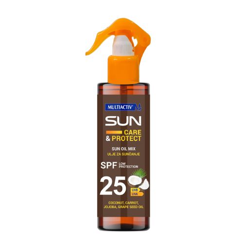 Multiactiv Sun Care&Protect Ulje za sunčanje SPF 25, 200ml