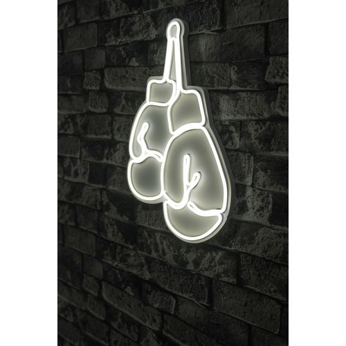 Wallity Boxer - Bela dekorativna plastična LED rasveta