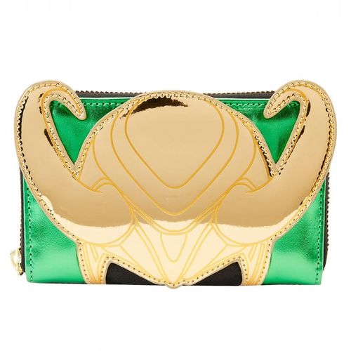 Marvel Shine Loki Zip Around Wallet