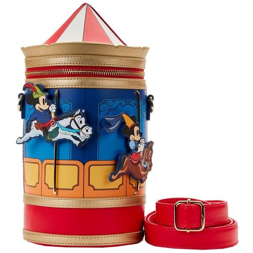 Disney Brave Little Tailor Mickey Minnie Carousel Crossbody Bag