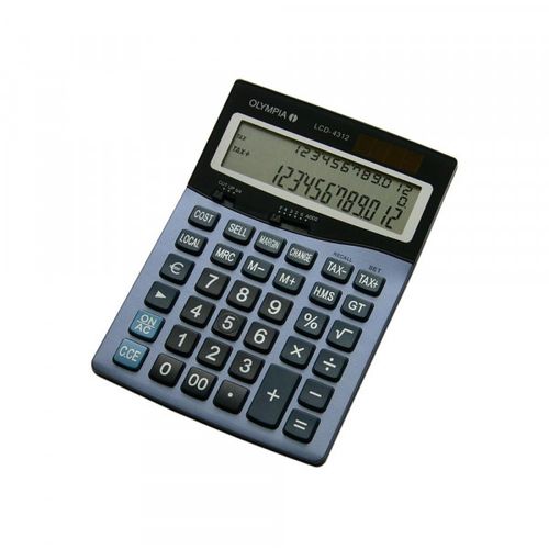 Kalkulator Olympia LCD 4312 tax